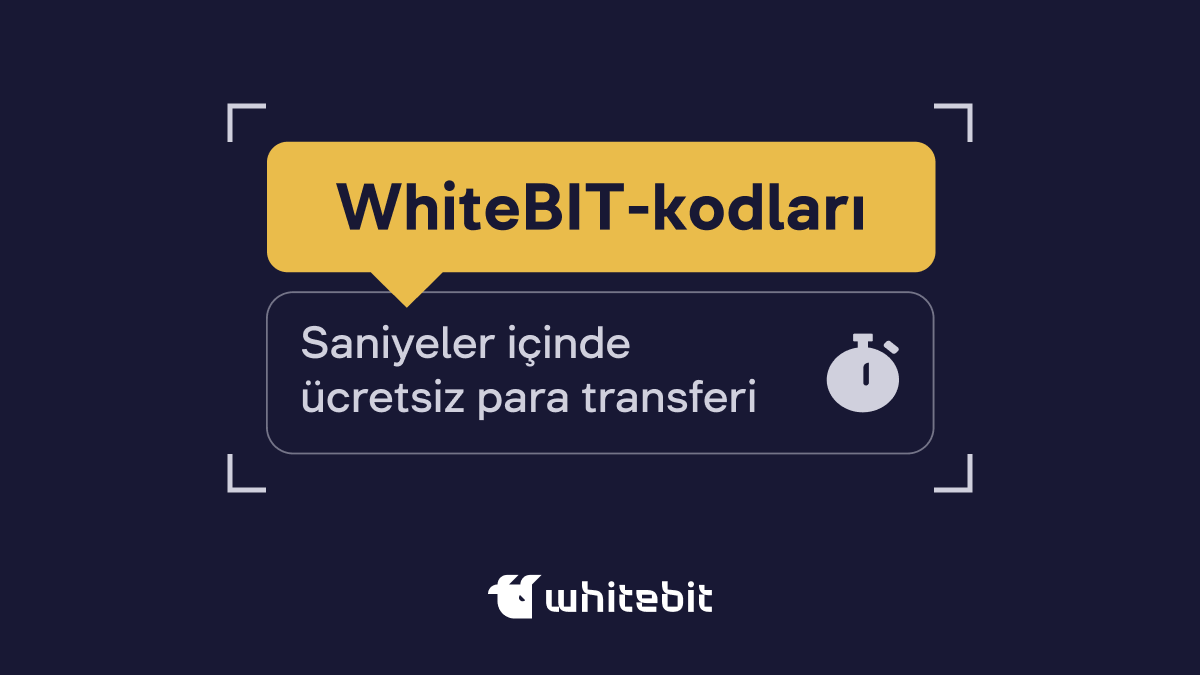 WhiteBIT TR kodları nasıl kullanılır? | WhiteBIT TR Blog