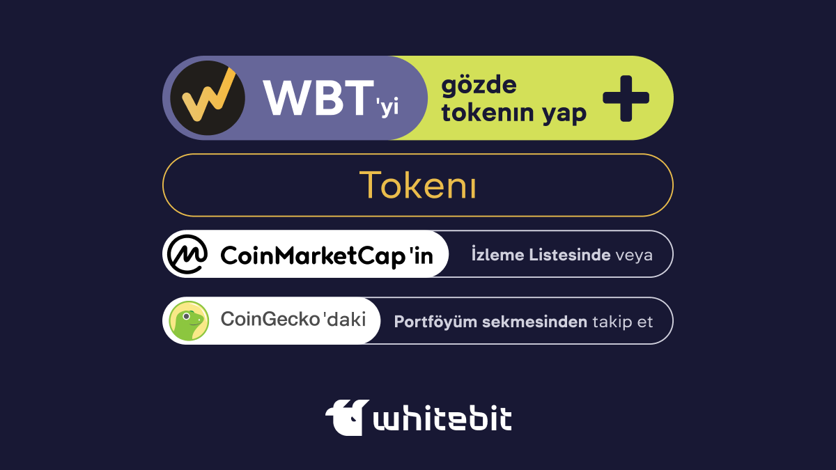 CoinMarketCap ve CoinGecko’da WBT’yi izlemeye nasıl başlanır? | WhiteBIT TR Blog